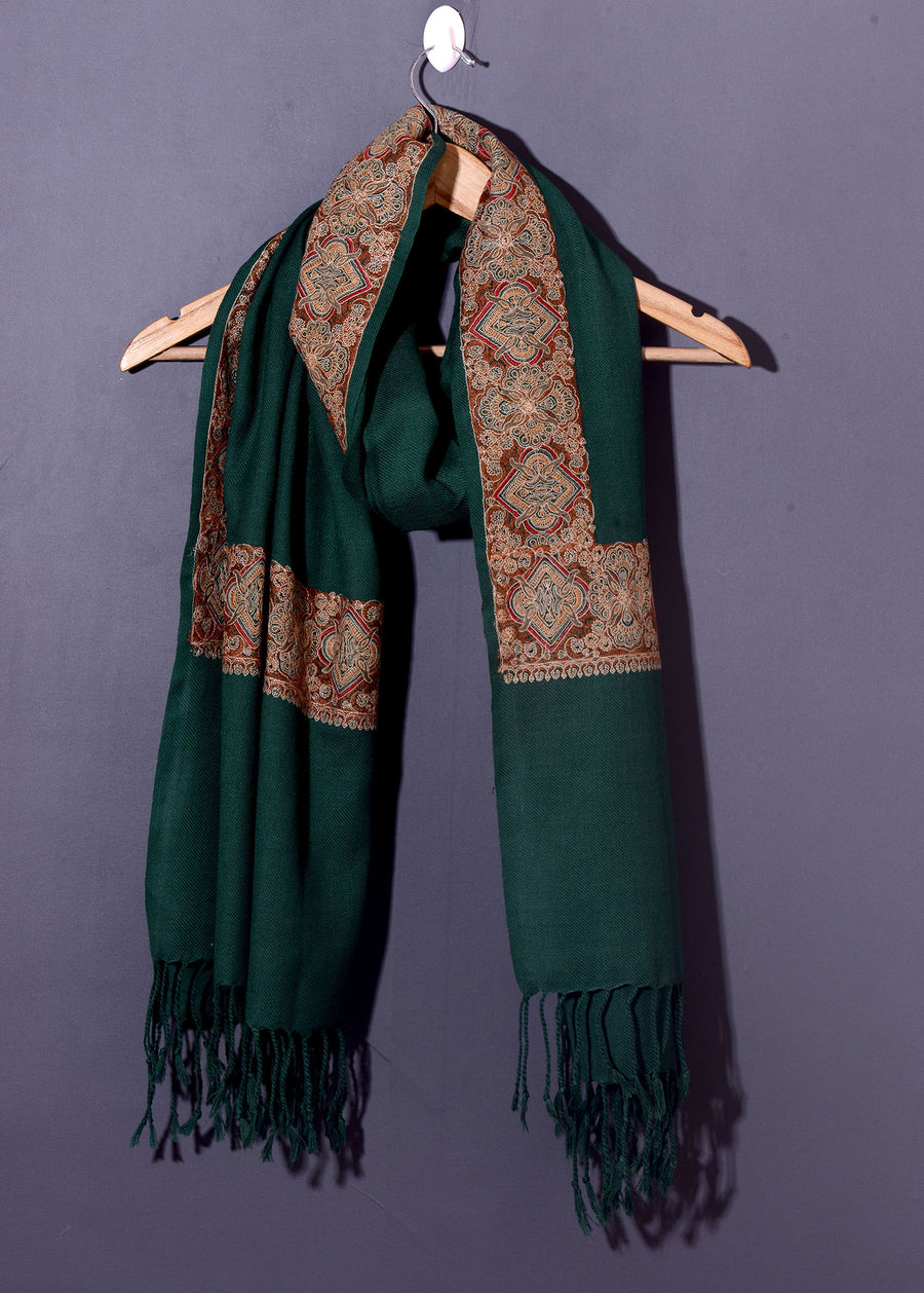 Buy Hand embroidered Kashmiri pashmina shawl at OMVAI – OMVAI India